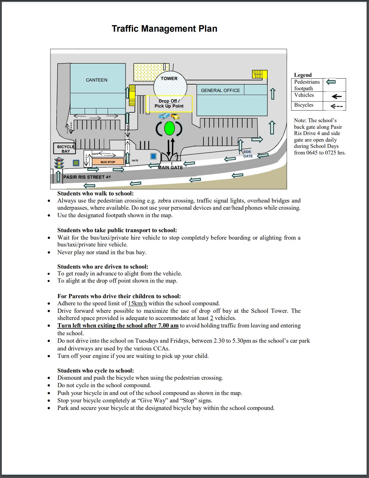 Traffic Management Plan